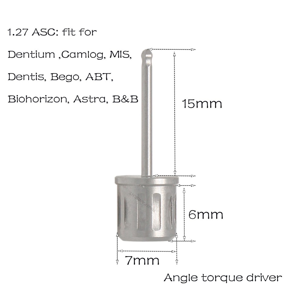 Implant Abutment Angle torque Driver Tool For Nobel Straumann Hiossen ...