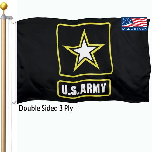 US Army Military Flag 3x5 Outdoor Double Sided 3 Ply-Made In USA-United ...