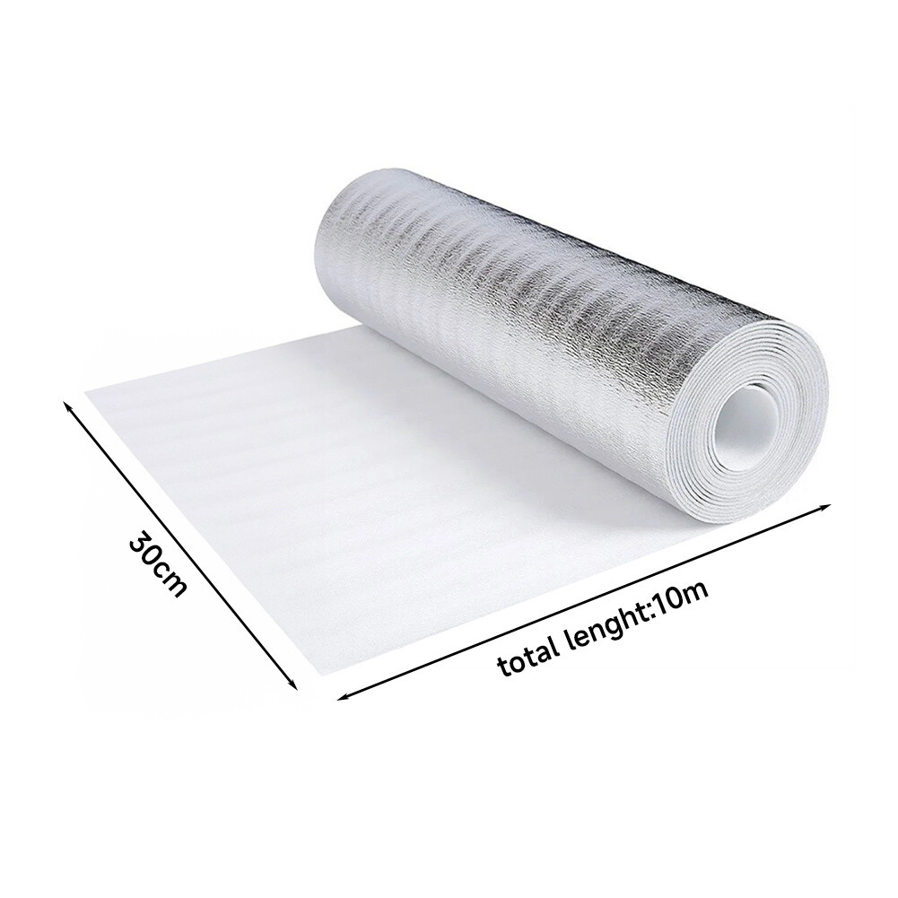 Wall Radiator Heat Reflector Back Aluminum Foil Long Heat Energy Saving Film Pad | eBay