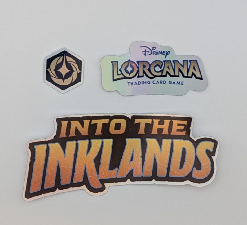 Disney Lorcana Holographic Binder Stickers - All Sets - Inc Set Symbol ...