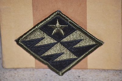 261st Signal Command Patches - Subdued Color - Sew On - Merrow Edges ...
