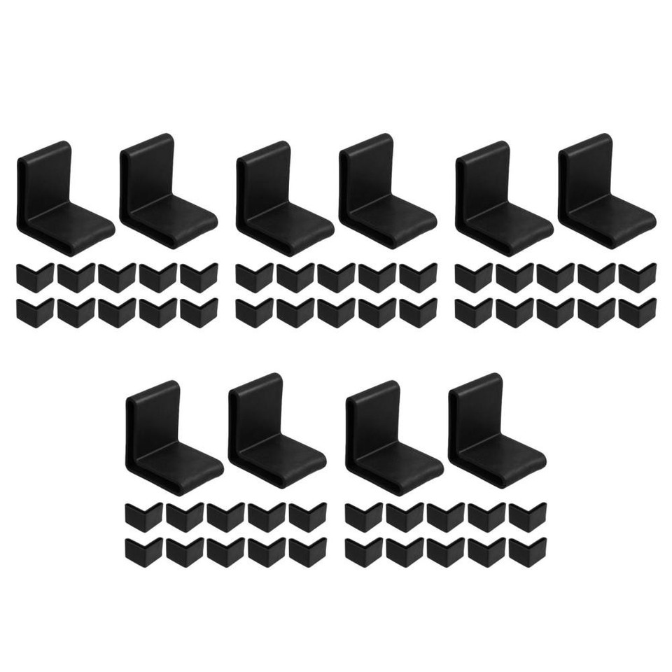 20 Pcs Furniture Pads Protector Bed Steel Frame Racks Feet Covers | eBay UK