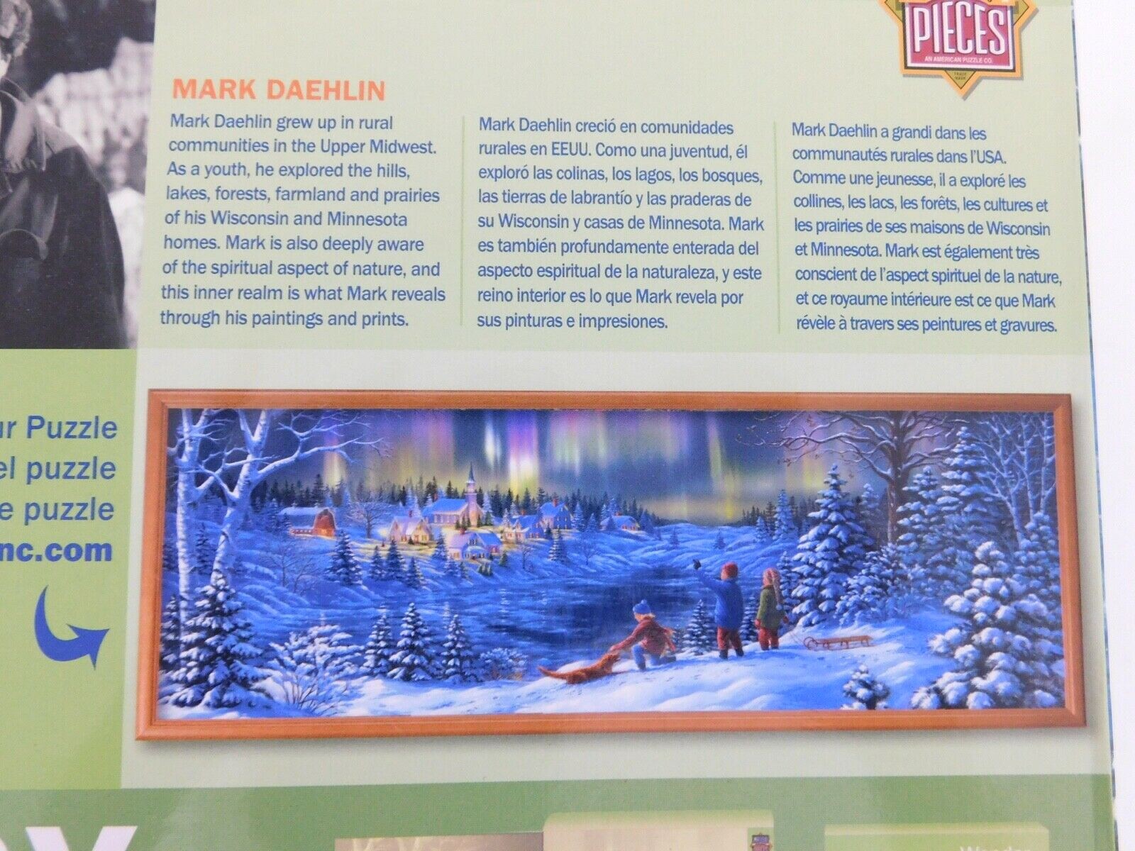 MasterPieces 1000 Piece Panoramic Jigsaw Puzzle "Wonder" Mark Daehlin ...