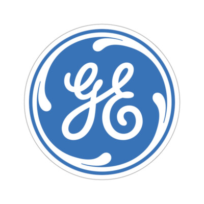 General Electric GE STICKER Vinyl Die-Cut Decal | eBay