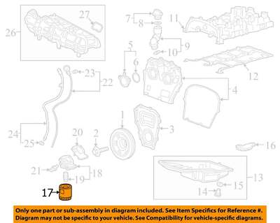 GM OEM 19-23 Acadia Engine Engine Parts-Oil Filter 12727115 | eBay