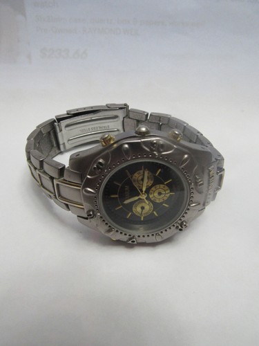 Men's Universal Titanium Watch Wristwatch Non-Working Parts Repair Sold ...