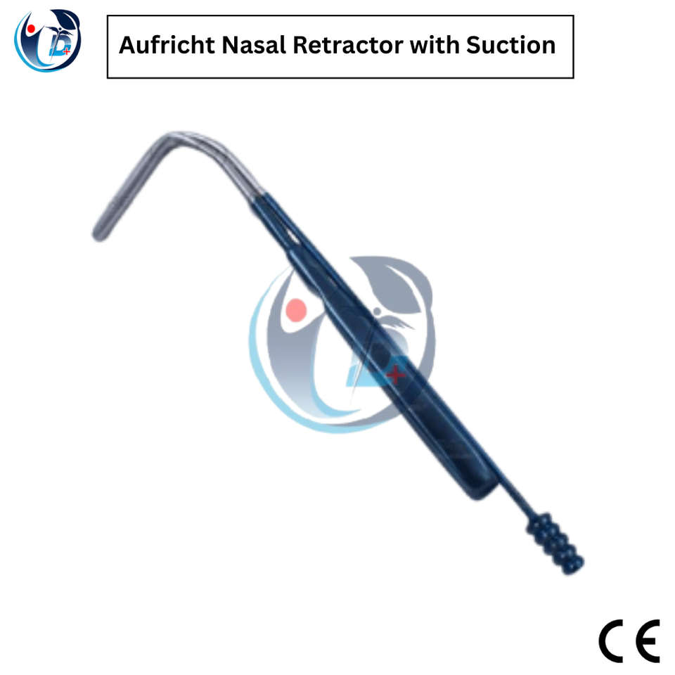 Aufricht Nasal Retractor with Suction - 20cm Rhinoplasty Surgical ...