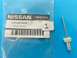 1 PC GENUINE NISSAN INFINITI 73858-AA000 OEM DRIP MOLDING CLIP 73858 ...