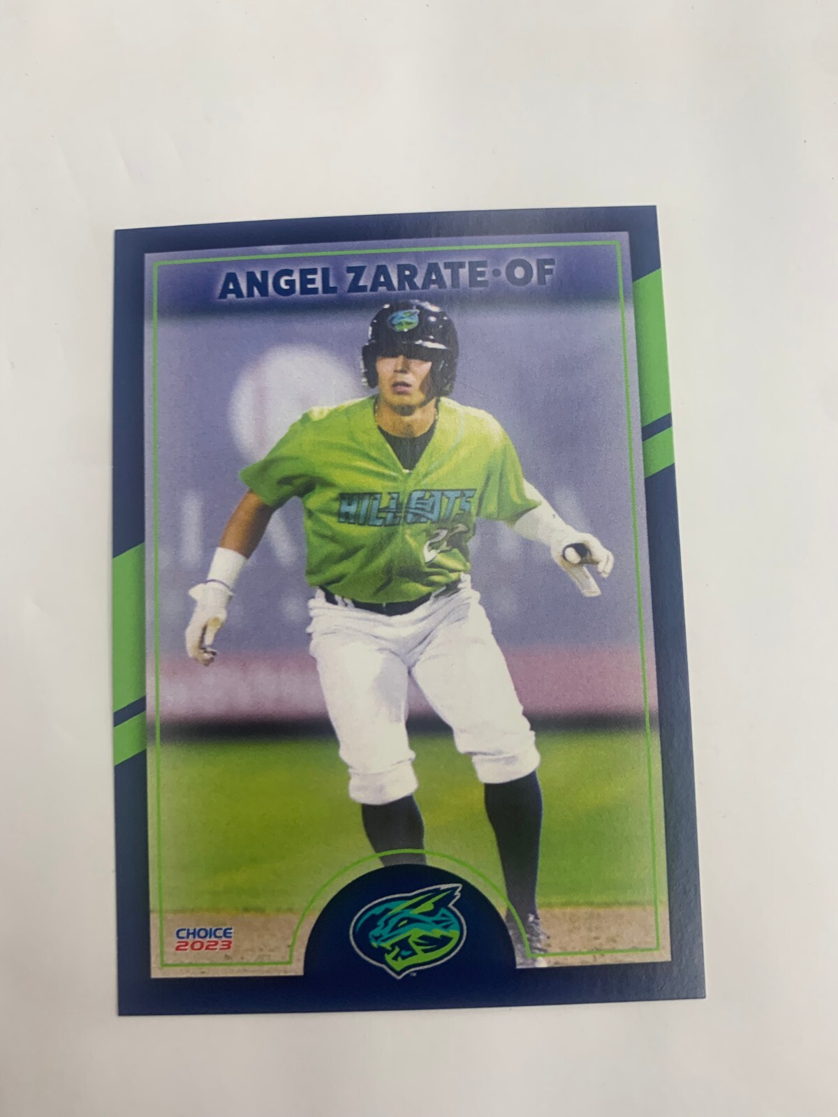 Angel Zarate Card 2023 Yan Rivera Lynchburg Hill Cats Team Card | eBay