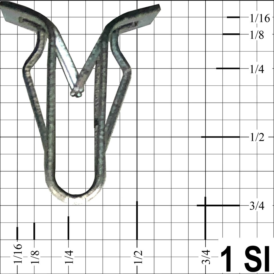50 U-Base Metal Clips STANLEY® Engineered Fastening, Warren U-Base ...