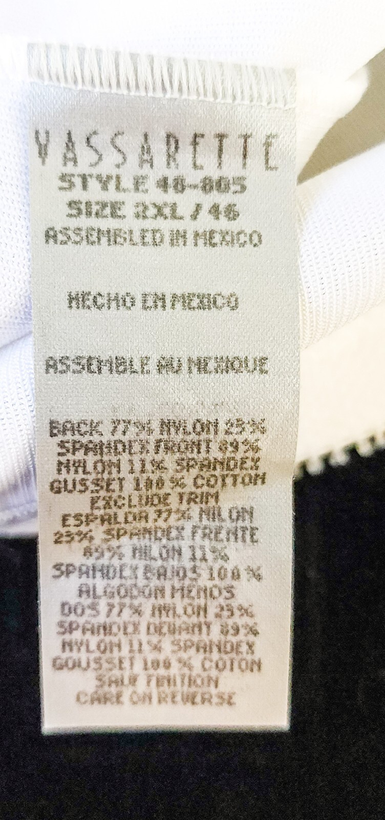 Vintage Vassarette Women's Nylon Control Panel Pantie… - Gem