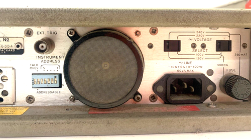 G166894 Rack Mount HP 3455A Digital Voltmeter for sale online | eBay