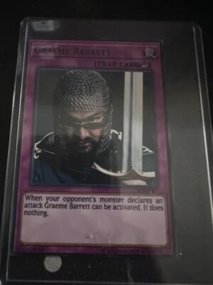 Graeme Barrett Trap Card (Counter) 1st edition [Divorced Dad's TCG] | eBay