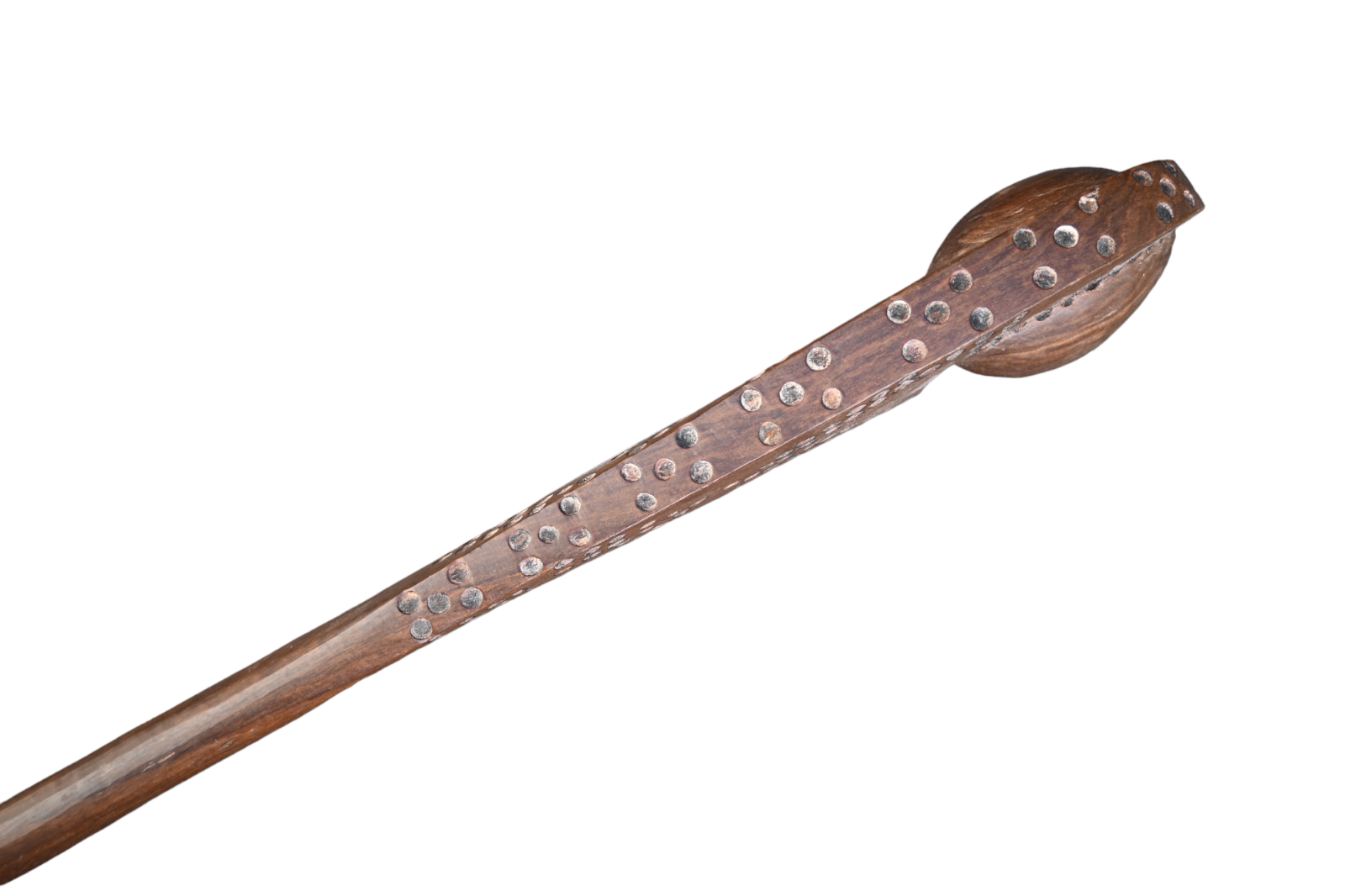 Antique Native American wooden War club | eBay