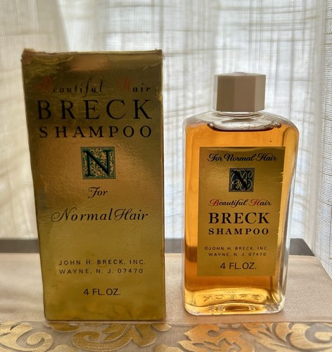 Vintage Breck Beautiful Hair Shampoo for Normal Hair 4 fl oz in ...
