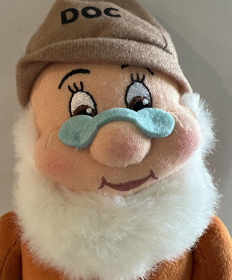 Doc Plush from Snow White and the Seven Dwarfs Disney Vault Exclusive 8 ...