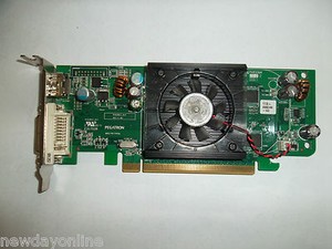 Dell ATI Radeon HD 3450 PCIe Graphics Card 256MB DVI HDMI SFF Low ...