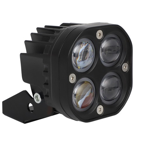 2X LED Headlight For Yamaha Banshee 350 YFZ350 2002-06 Lens Bulb Light ...