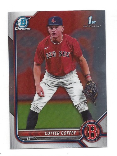 CUTTER COFFEY 2022 BOWMAN DRAFT BASE CHROME ROOKIE BDC-200 L314 | eBay