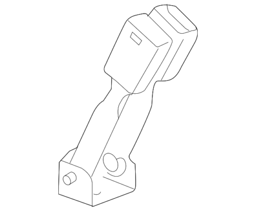 GM OEM Rear Seat Belts-Buckle End 19259411 | eBay