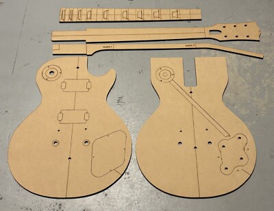 Guitar Building Templates 58-59 Les Paul Standard Guitar Luthier ...