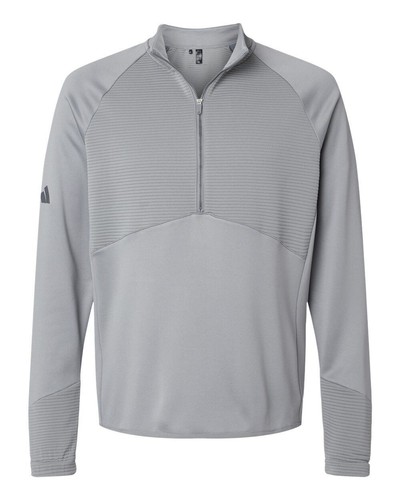 A587 - Adidas 1/4-Zip Pullover L Gray | eBay