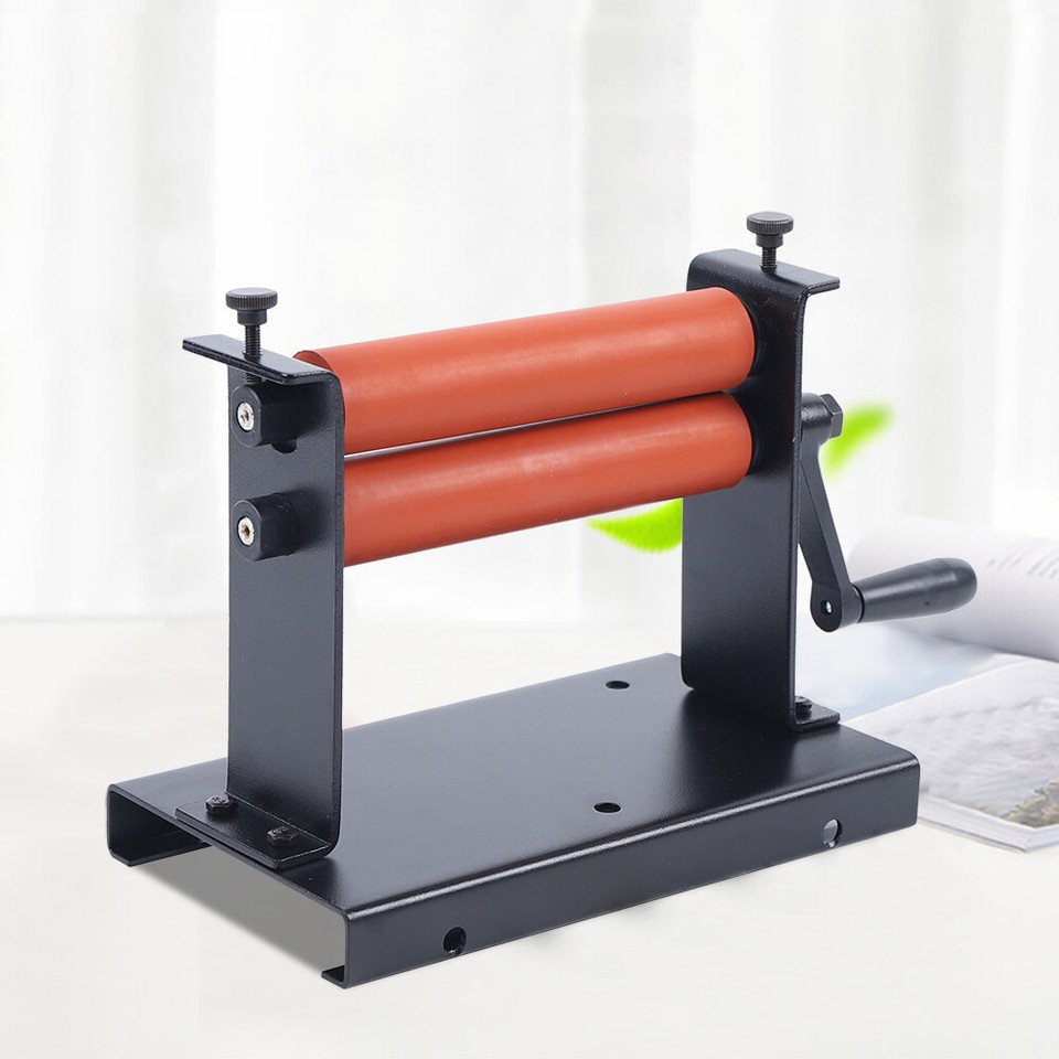 6" Manual Cold Laminator Roll Vinyl Laminator Machine For Cold Pressing ...