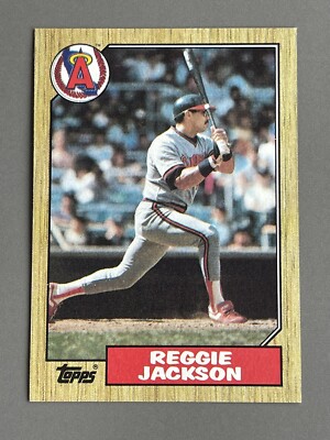 1987 Topps Reggie Jackson 300 | eBay
