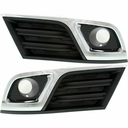 FOR CHEVROLET TRAVERSE 2013 2014 2015 FOG LAMP COVER W/HOLE W/CHR RIGHT ...