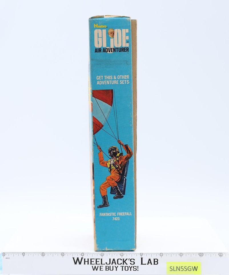 Air Adventurer Blonde Flocked Hair Beard 12" GI Joe #7403 w/Box 1970 ...