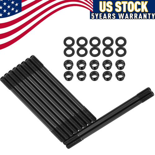 Cylinder Head Stud Kit for Non-VTEC B18A1 B18B1 LS Engine B20B4 B20Z2 ...