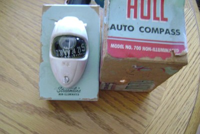 vintage hull compass in box old stock | eBay