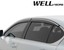 For 2013-2020 Lexus GS-Series WellVisors Side Window Visors with Chrome ...