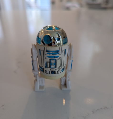 Vintage 1977 Kenner Star Wars R2-D2 Action Figure Hong Kong G.M.F.G.I ...