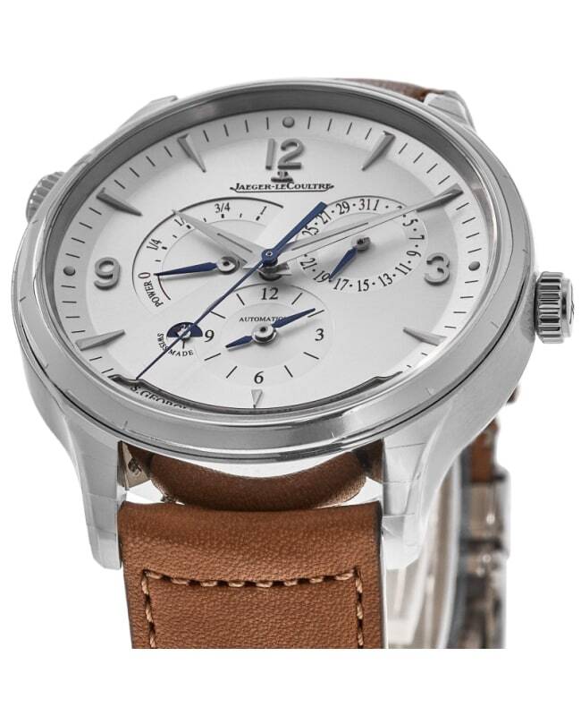 New Jaeger LeCoultre Master Control Geographic Silver Men's Watch ...