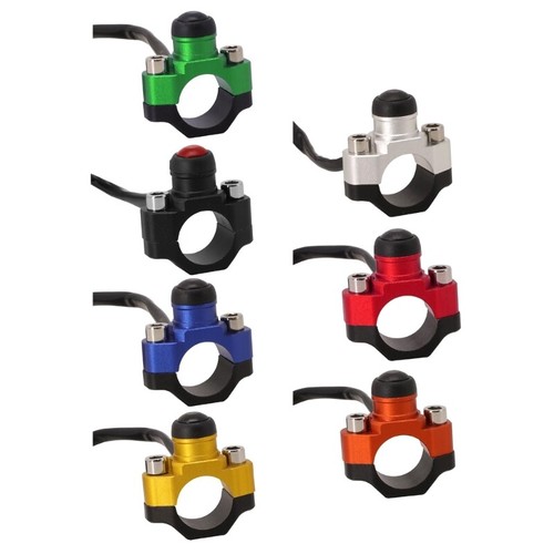 Universal Push Button Motorcycle Power Switch Engine Starter On/Off For ...
