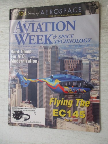 AVIATION WEEK & SPACE TECHNOLOGY MAGAZINE FEB 24, 2003 ATC ...