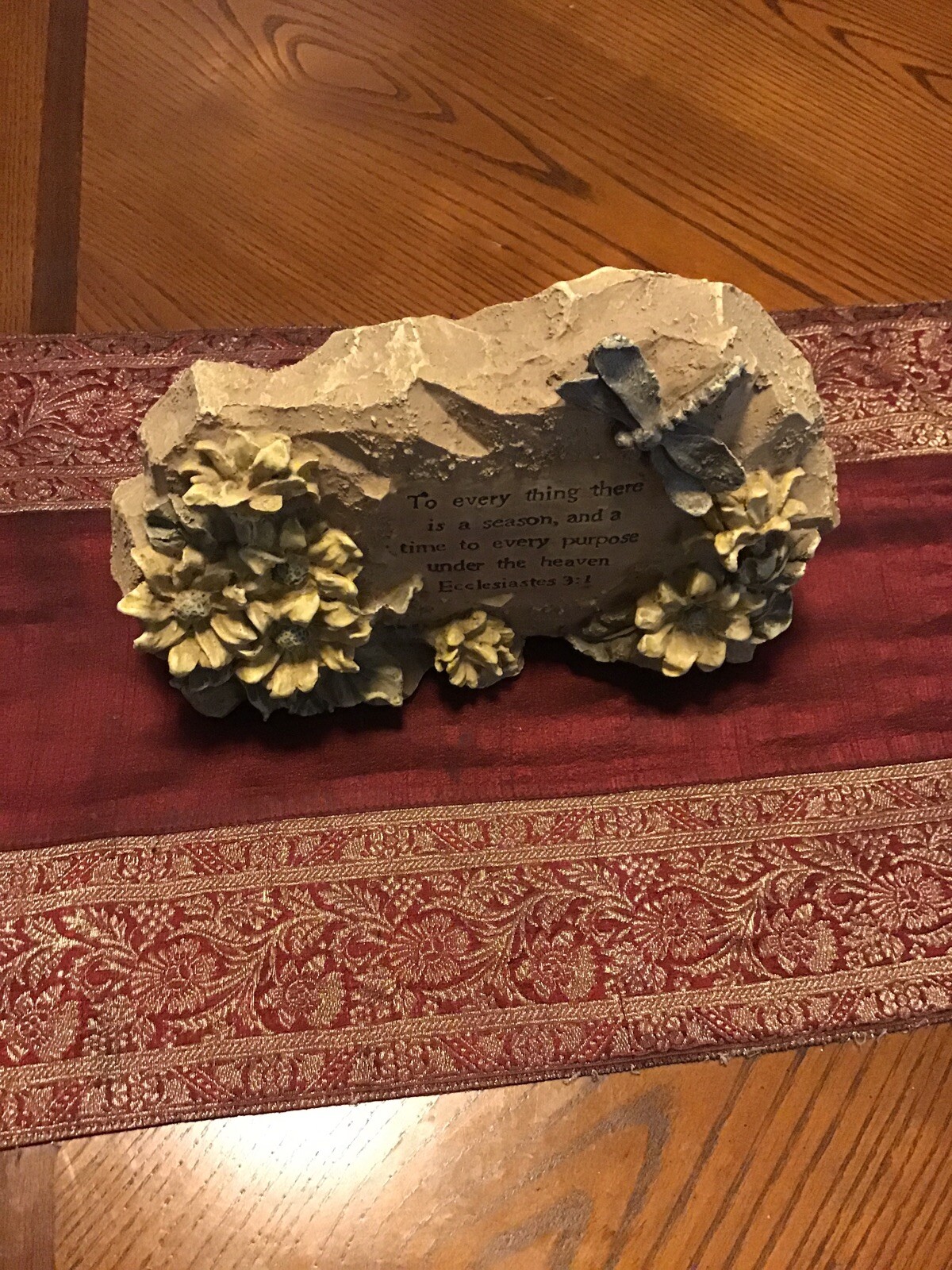 The Mighty Scripture Verse On Standing Plaque: Ecclesiastes 3:1 | eBay