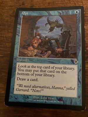 Opt MTG Magic the Gathering INVASION 64/350 LP | eBay