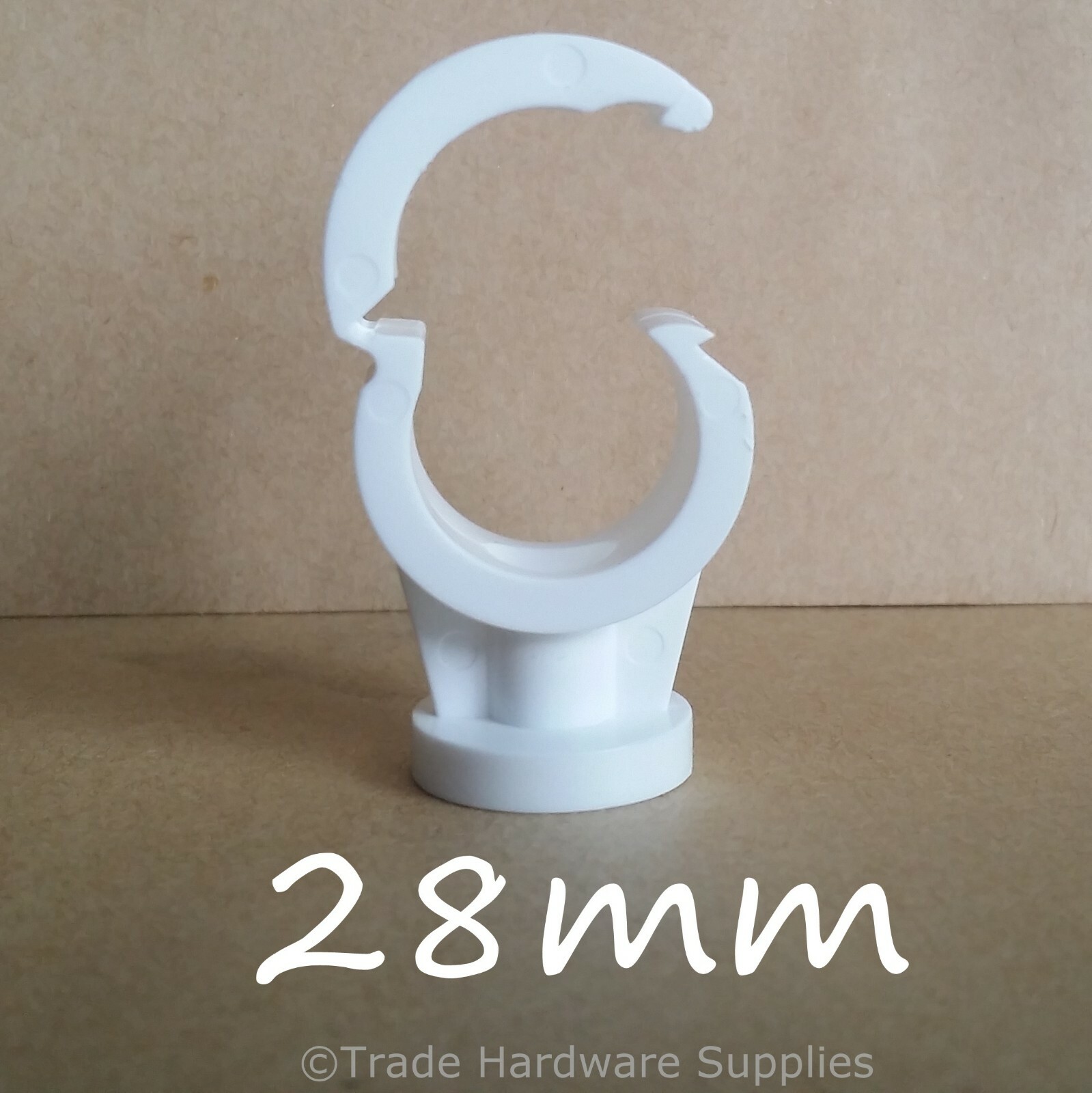 Plastic Pipe Clips Quick Lock Talon Single & Double 15mm, 22mm, 28mm ...