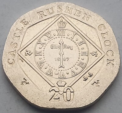 Isle of Man Castle Rushen Clock 20p coins - Circulated | eBay