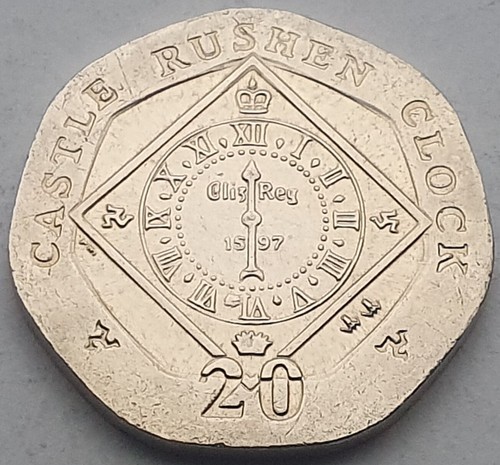 Isle of Man Castle Rushen Clock 20p coins - Circulated | eBay UK