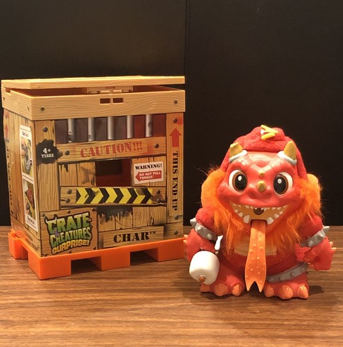 Crate Creatures Surprise - Char, Red Dragon Interactive Monster ...