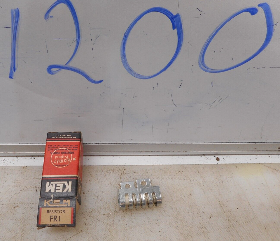 NOS FR1/18-12250 KEM RESISTOR | eBay
