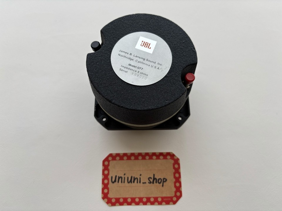 JBL 077 Pair 8 Ohms Tweeters Vintage Made In USA Working Confirmed | eBay