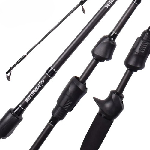 Toray Carbon Bass Spinning Fishing Rod Fast Tip 1.8M Fishing Rod,Lure 7 ...