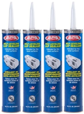 Lippert Components 862148, 1021 Low VOC Caulk Sealant, Leveling Beige ...