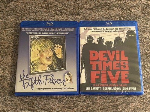 2 Code Red 1970’s Horror Blu-ray Lot! The Fifth Floor, Devil Times Five ...