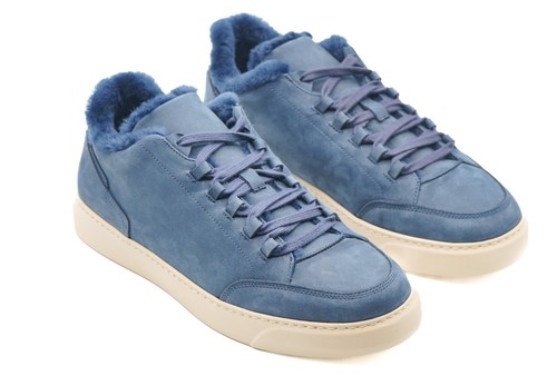 NWT ENRICO MANDELLI Leather Sneakers Shoes Eu 41 Uk 7 Us 8 MAN8 | eBay