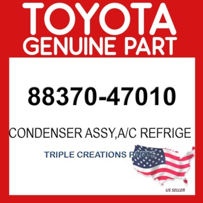Toyota Genuine 8837047010 Compressor Assy W/Motor 88370-47010 OEM | eBay